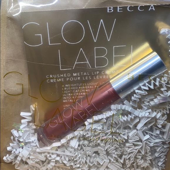 BECCA | Makeup | Becca Glow Label Crushed Metal Lip Creme Lip Gloss ...